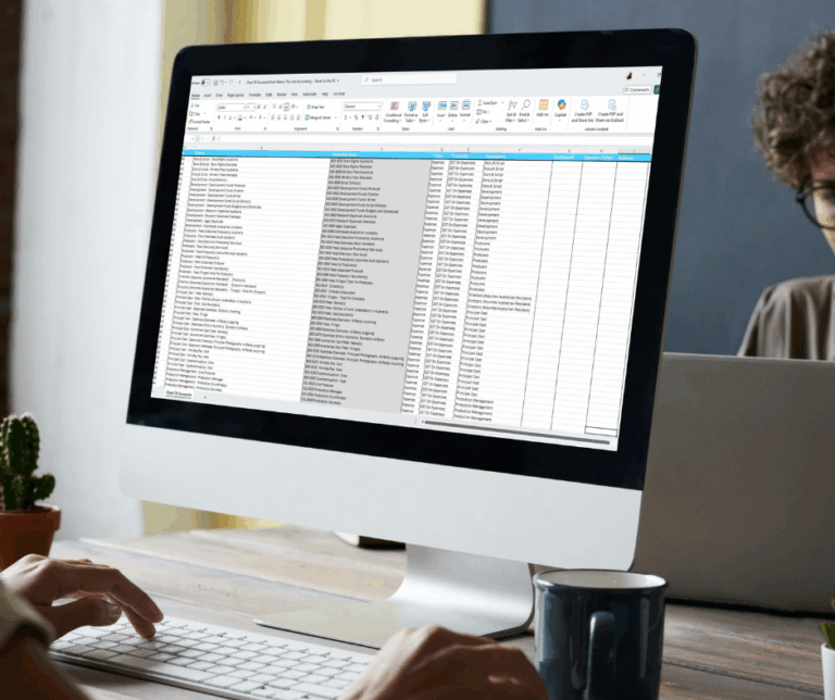 Chart Of Accounts - Above The Line Accounting